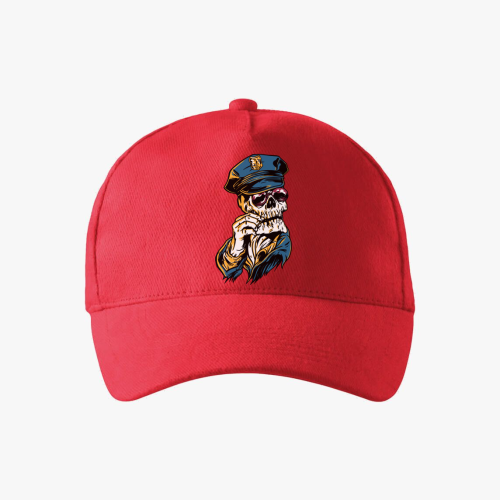 Skeleton Officer baseball sapka