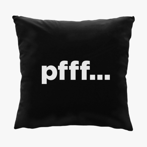 Pfff vicces párna