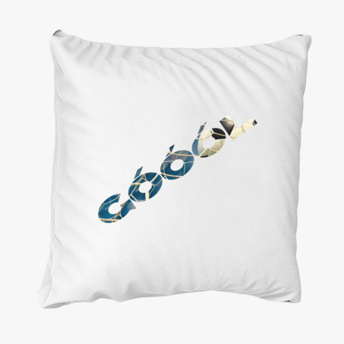 Góól feliratos párna