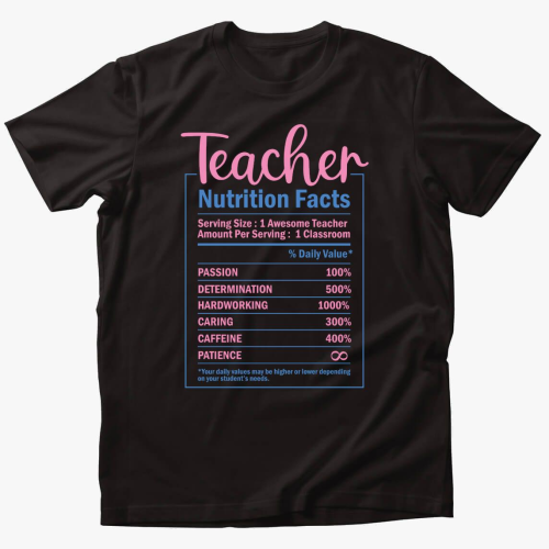 Teacher ingredients póló