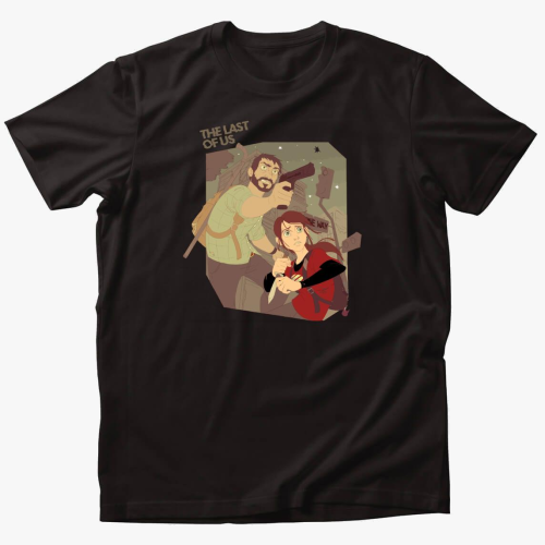 The Last of Us Rajz póló