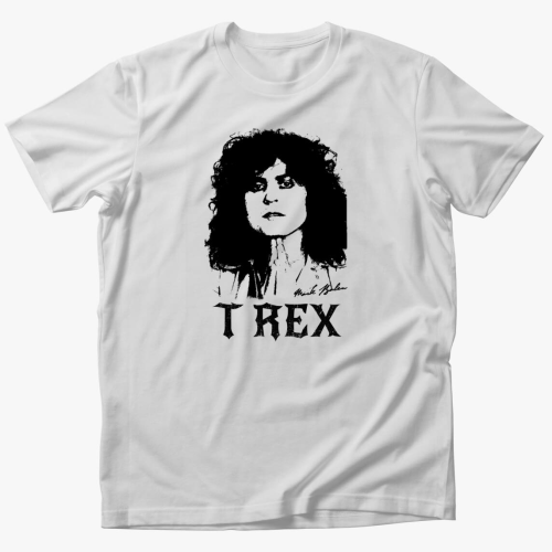 T-REX Marc Bolan portré rajz póló