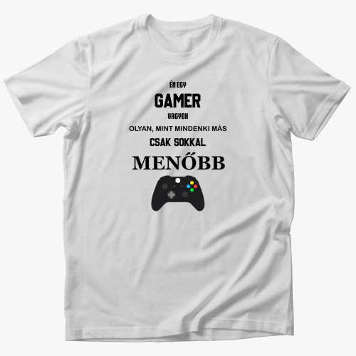 Menő gamer póló (xbox változat)